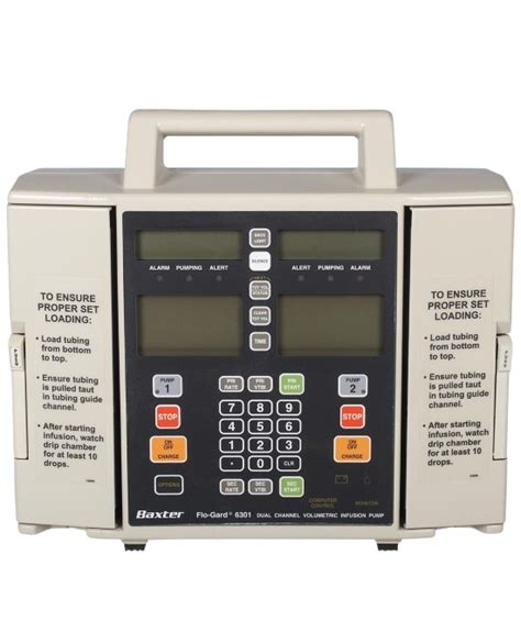 Service Repair And Parts For Your Baxter Flo Gard 6301 Infusion Iv Fluid