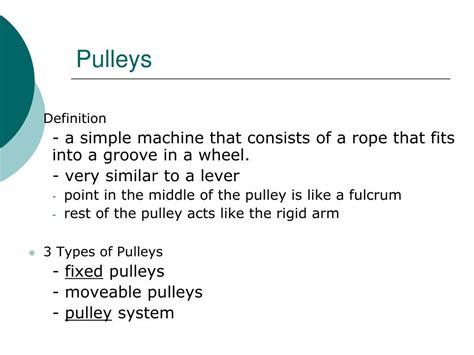Pulley Machine Definition At Marsha Berry Blog