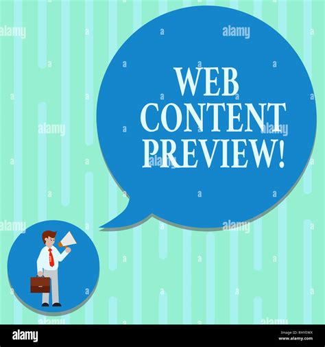 Word Writing Text Web Content Preview Business Concept For Textual Visual Aural That