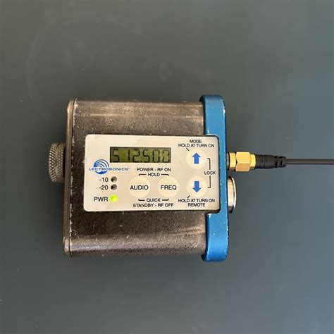 Lectrosonics SMQV E Wireless Transmitter Block 20 Reverb