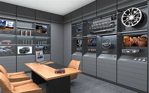 Automobile Part Display Car Showroom Interior Car Showroom Design
