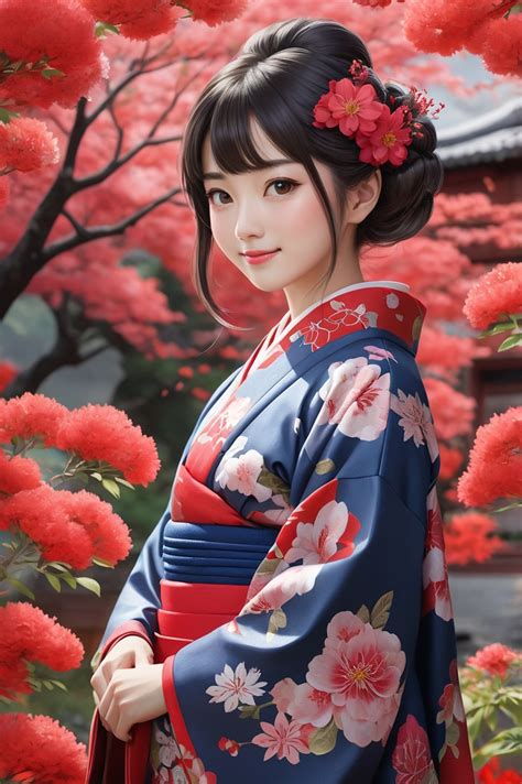 Download Ai Generated Girl Japan Royalty Free Stock Illustration
