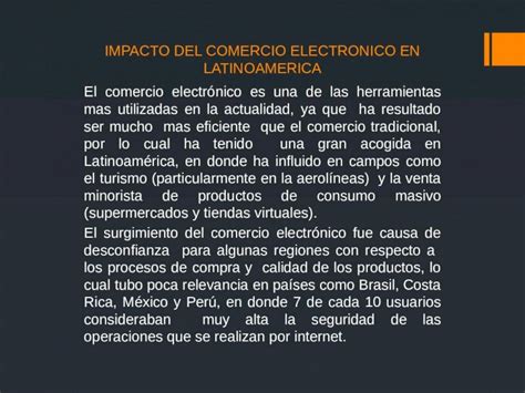 Pptx Impacto Del Comercio Electronico En Latinoamerica Dokumen Tips