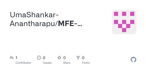 GitHub UmaShankar Anantharapu MFE NGRX Dashboard