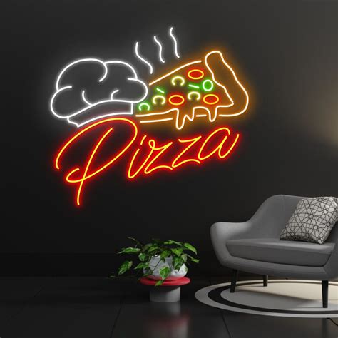 Pizza Led Zeichen Pizza Slice Led Zeichen Wand Dekor Shop Neon