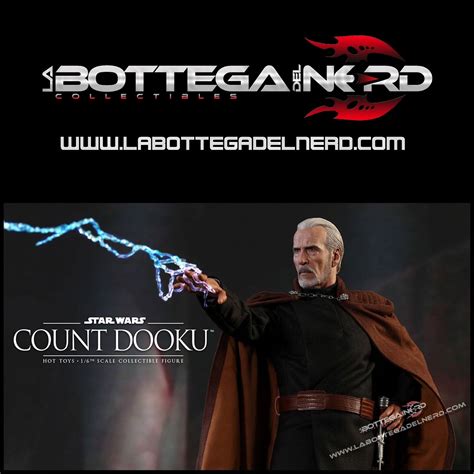 Star Wars Episode Ii Counte Dooku 33cm La Bottega Del Nerd
