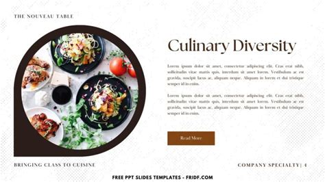 Free Canva Template Minimal Gray And Beige Culinary Ppt Slides Templates