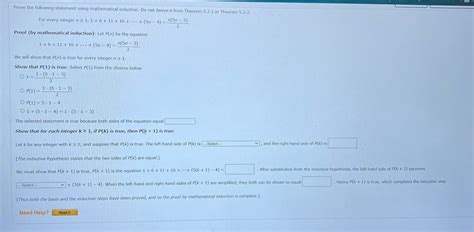 Answered Prove The Following Statement Using Bartleby