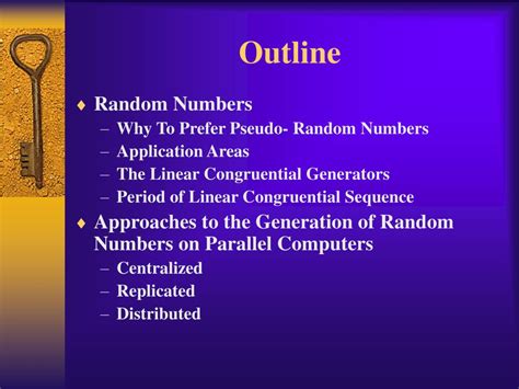 Ppt Parallel Random Number Generation Powerpoint Presentation Free