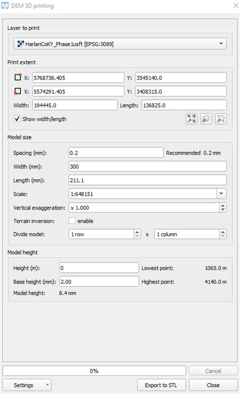 Stl Issue · Issue 41 · Jawensidemto3d Qgis Plugin · Github