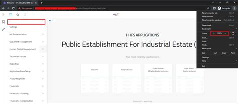 IFS Cloud Is Not Responsive IFS Community