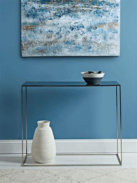 Enamel Console Table Mink Contemporary Console Table Console Table