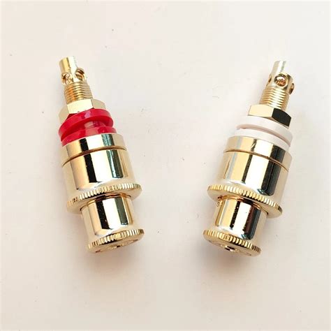 Speaker Terminal Binding Post Plug Socket Connector Binding Post And Audio Adaptor