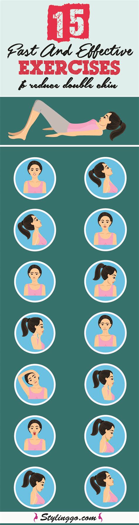 15 Best Exercises To Reduce Double Chin