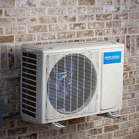 Mrcool Condenser Mounting Options Wall Pad Stand And Brackets Mrcool Diy Direct