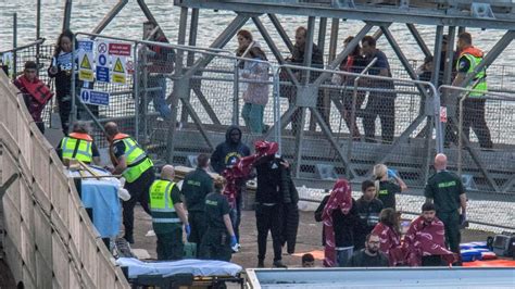 6 Dead More Than 50 Rescued From Capsized Migrant Boat In The English
