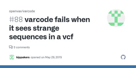 Varcode Fails When It Sees Strange Sequences In A Vcf · Issue 88