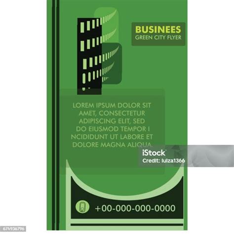 Spanduk Brosur Flyer Template Desain Sampul Hijau Selebaran Bisnis