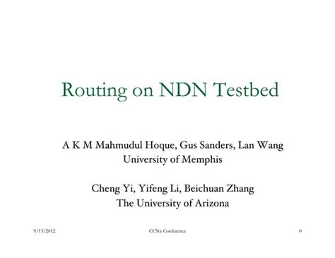 Ccnxcon2012 Session 4 Ospfn Pdf