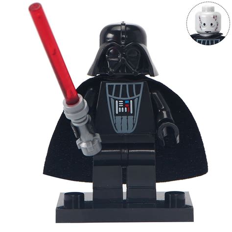 Darth Vader Custom Star Wars Minifig Minifigure Block Brick Building Toys T