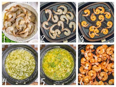 Air Fryer Shrimp With Garlic Butter Belle Of The Kitchen