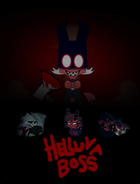 Helluva Boss Horror Au Poster By Gavin53zan On Deviantart