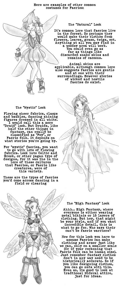 How To Draw Faeries Pg 4 Full Tutorial Available By ~sai Manga Tuts On