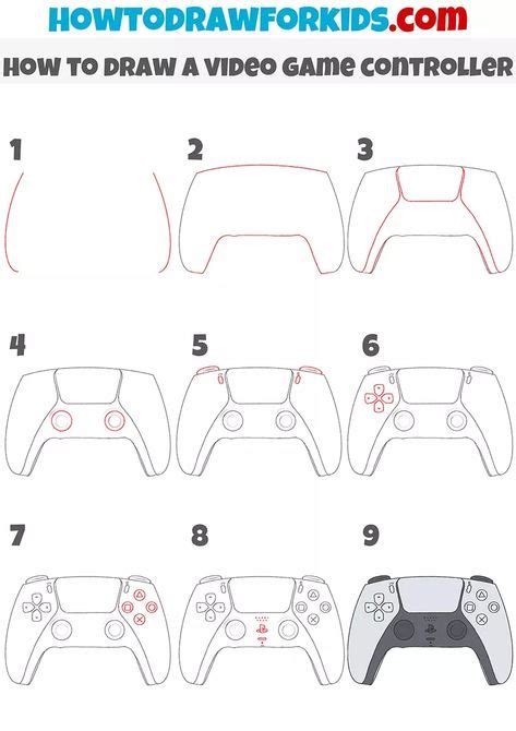 How To Draw A Controller