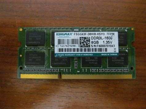GB DDR L MHz Za Laptop