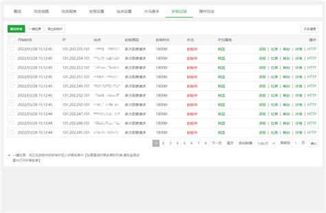 Nginx防火墙 宝塔面板