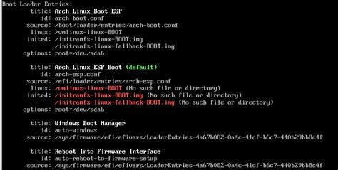 Systemd Boot Does Not Show Boot Entries Defined On The Extended Boot Partition When Boot Drive