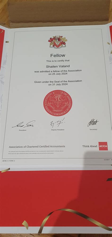Shailen Valand Fcca On Linkedin Thank You Acca For My Fellowship