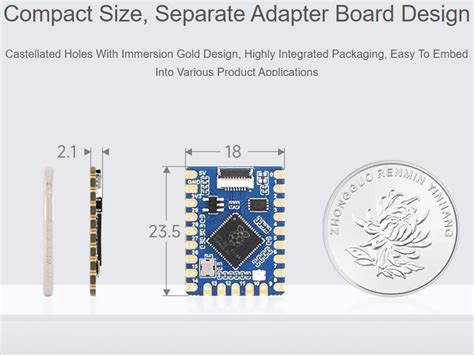 RP2040 Tiny Board Pico Like Board Based On Raspberry Pi MCU RP2040 Dual