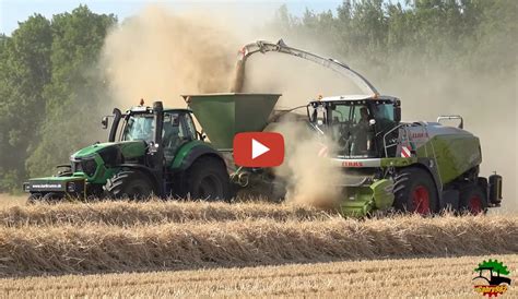 Top Claas Jaguar 40000 Chopper And Deutz Fahr 9340 With Krone