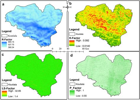 Spatial Pattern A R Factor B K Factor C Ls Factor D P Factor In