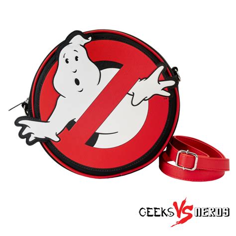 Ghostbusters No Ghost Logo Crossbody Loungefly Glow In The Dark