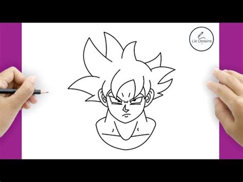 Comment Dessiner Goku Ultra Instinct Dragon Ball Super Youtube