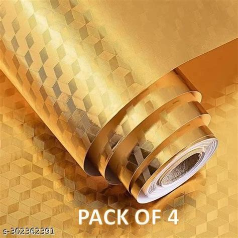 Gold Cube Foil 60200 Cm