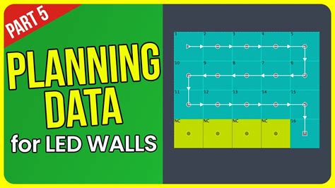 Led Wall Setup 05 Planning Data For Led Video Walls Youtube