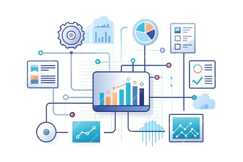 3d Ai Data Processing And Qa Metrics Icons For Analytical Capabilities In Qa Processes Perfect
