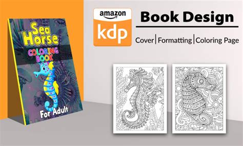 Design Coloring Book Cover Resize Formatting For Kdp By Masruryeamin