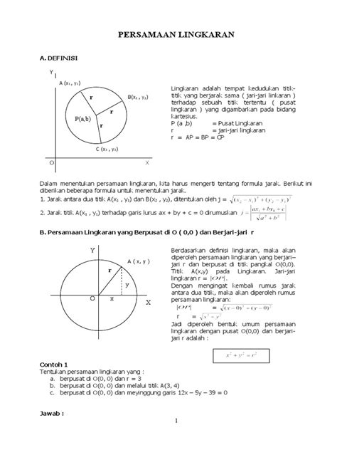 Bab V Modul Pers Lingkaran Pdf