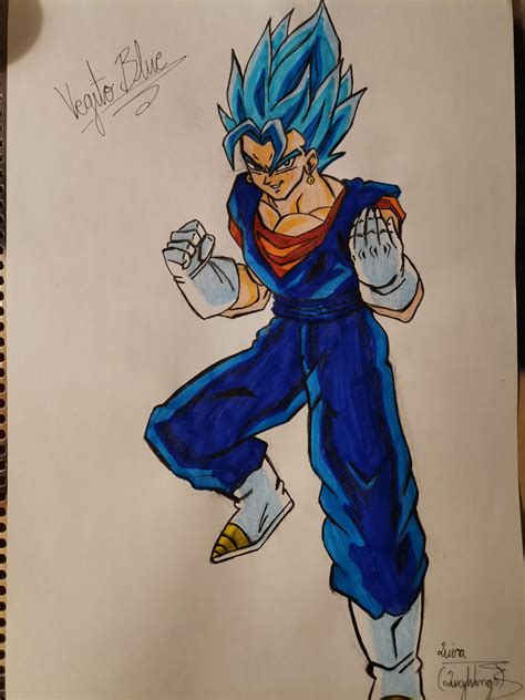 Draw Vegito Ssj 3