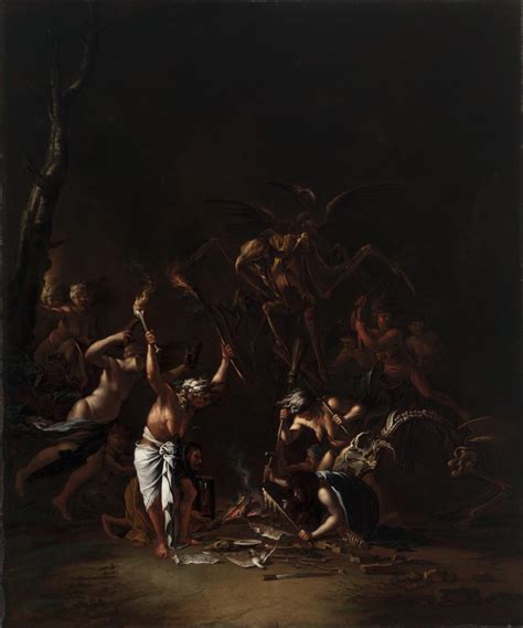 The Dream Of Aeneas By Salvator Rosa Artchive