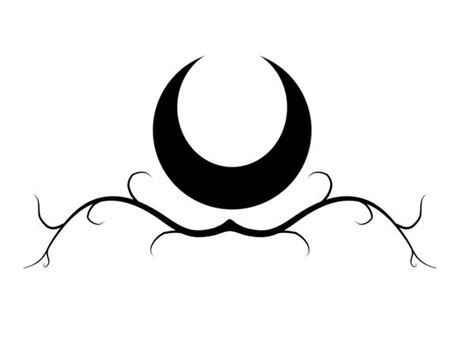 Crescent Moon With Vines By Lookingglass01 On Deviantart