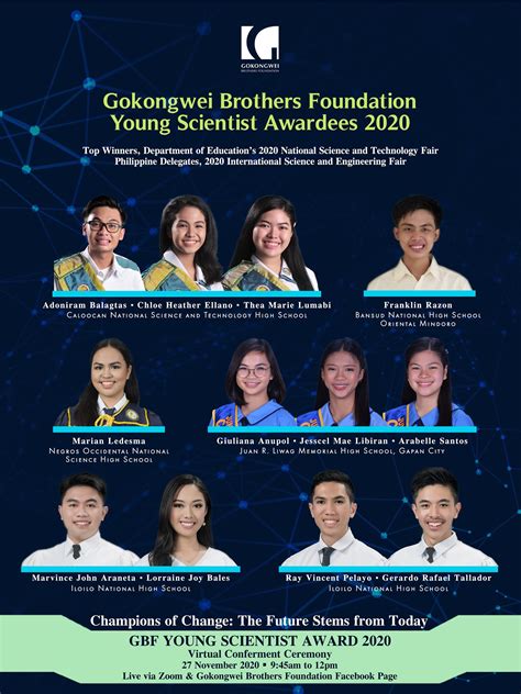 Stemph Congratulations To The 2020 Gokongwei Brothers