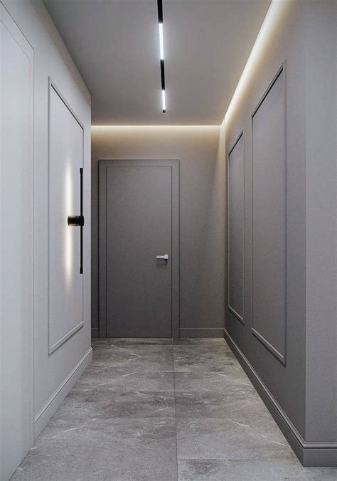 Натяжной потолок в прихожей | Idee per soggiorni, Case da sogno ...