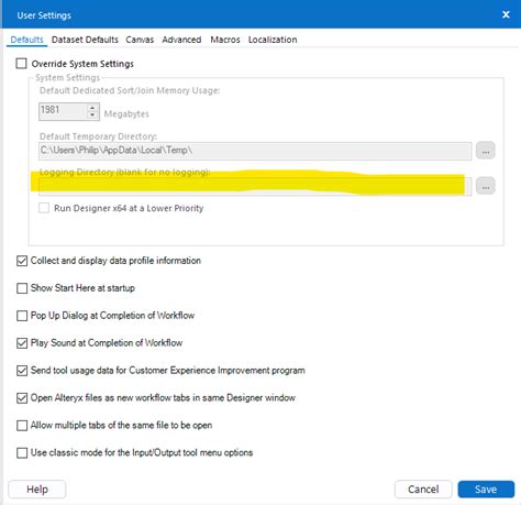 Solved Output Audit Trail For Workflow Alteryx Community