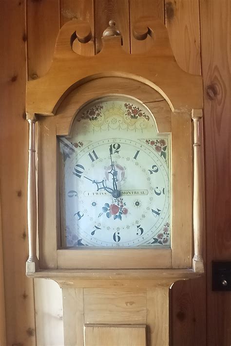 Twiss The Clock Running A Cherry Wood Movement Uk Watch Forum