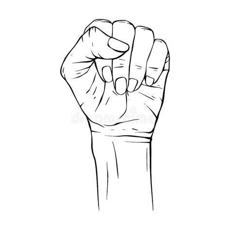 Hand Drawn Gesture Sketch Vector Illustration Line Art Stock Vector